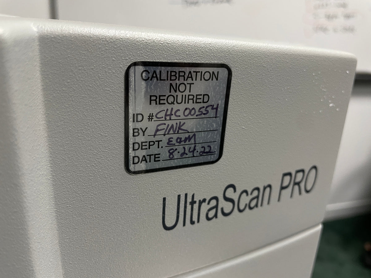 HunterLab UltraScan Pro Spectrophotometer, Standards & optical Transmi ...