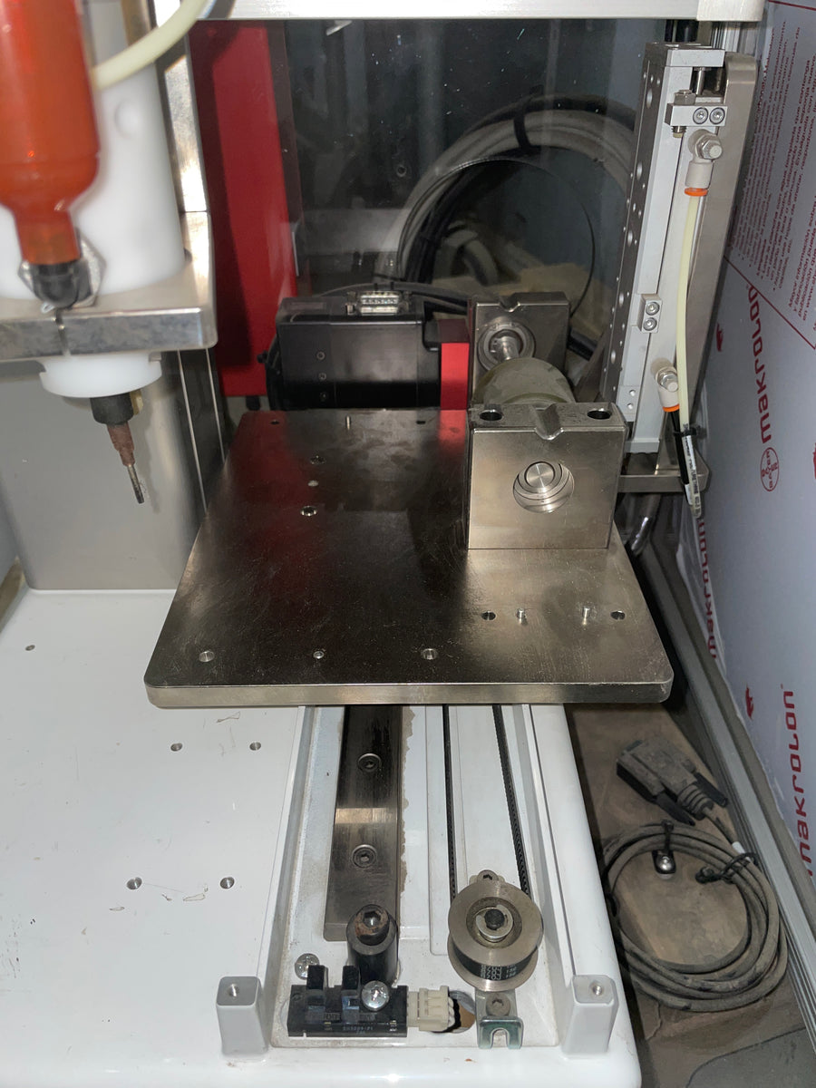 LOCTITE 200 Ser. Benchtop Robot Henkel in Enclosure w/ Omron light Cur ...